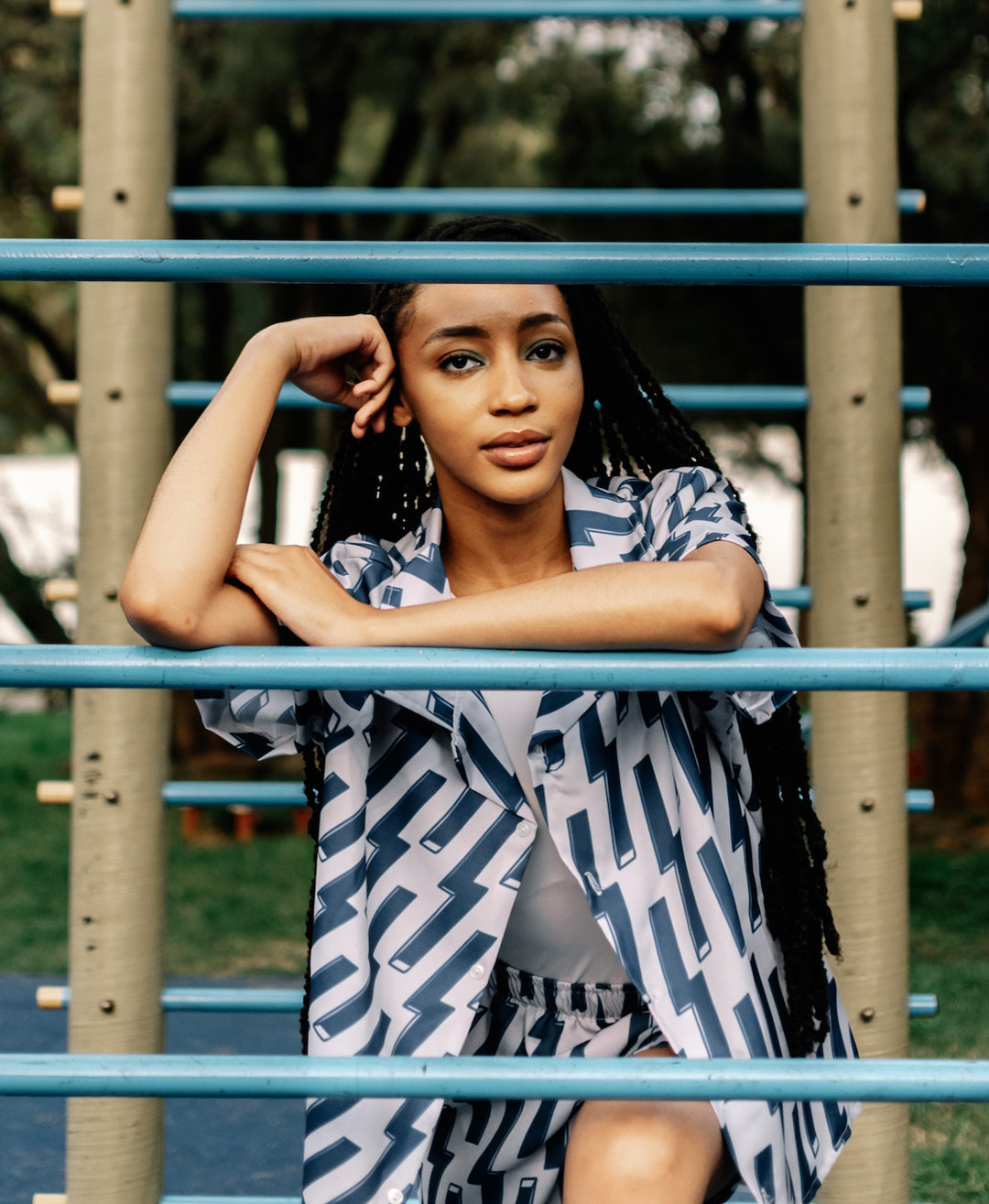 Le Super V2 Shirt Blue – blaronaire